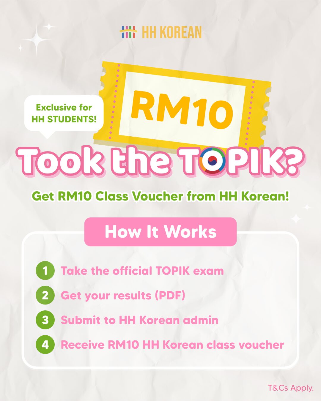 🎓 [NEW!] HH TOPIK Reward Program - HH Korean